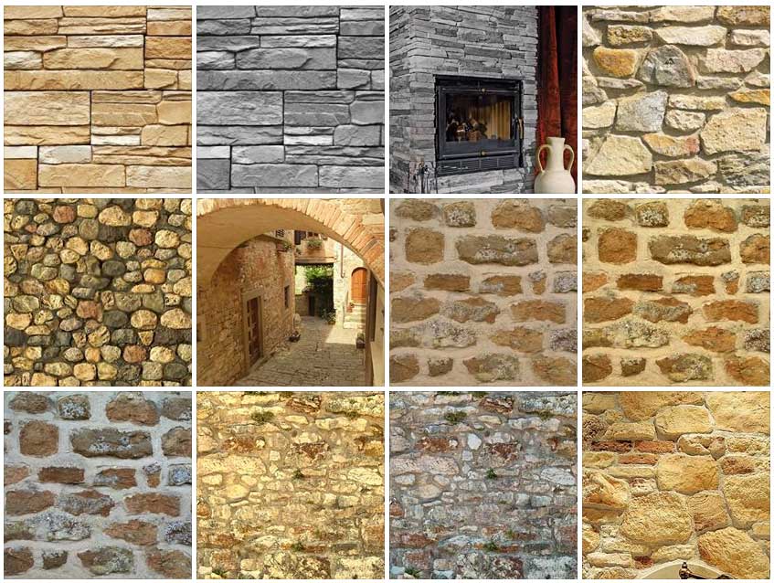 SKETCHUP TEXTURE: TEXTURE STONE WALLS, MASONRY