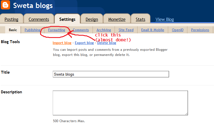 Blogger tutorial-Personalize with your signature