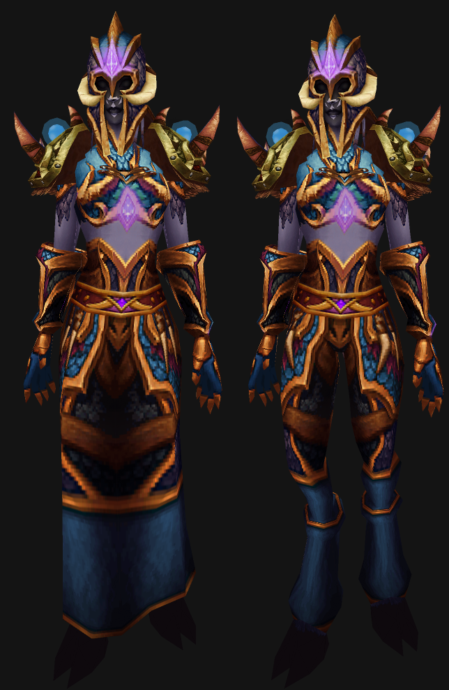 WoW : Fashion: Mail Blue Sunwell Set
