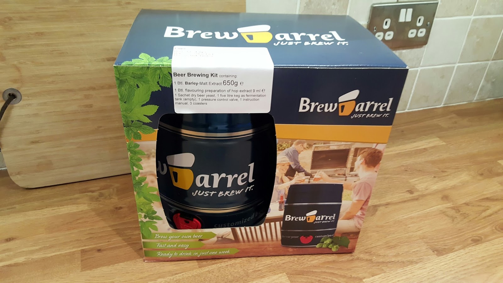 Brewbarrel the all-in-one homebrew kit - Father's Day Review ... The ...