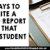 4 Ways to write a good report on that difficult student | Foundation ...