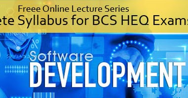 BCS Online Lectures: Software Development (SD)