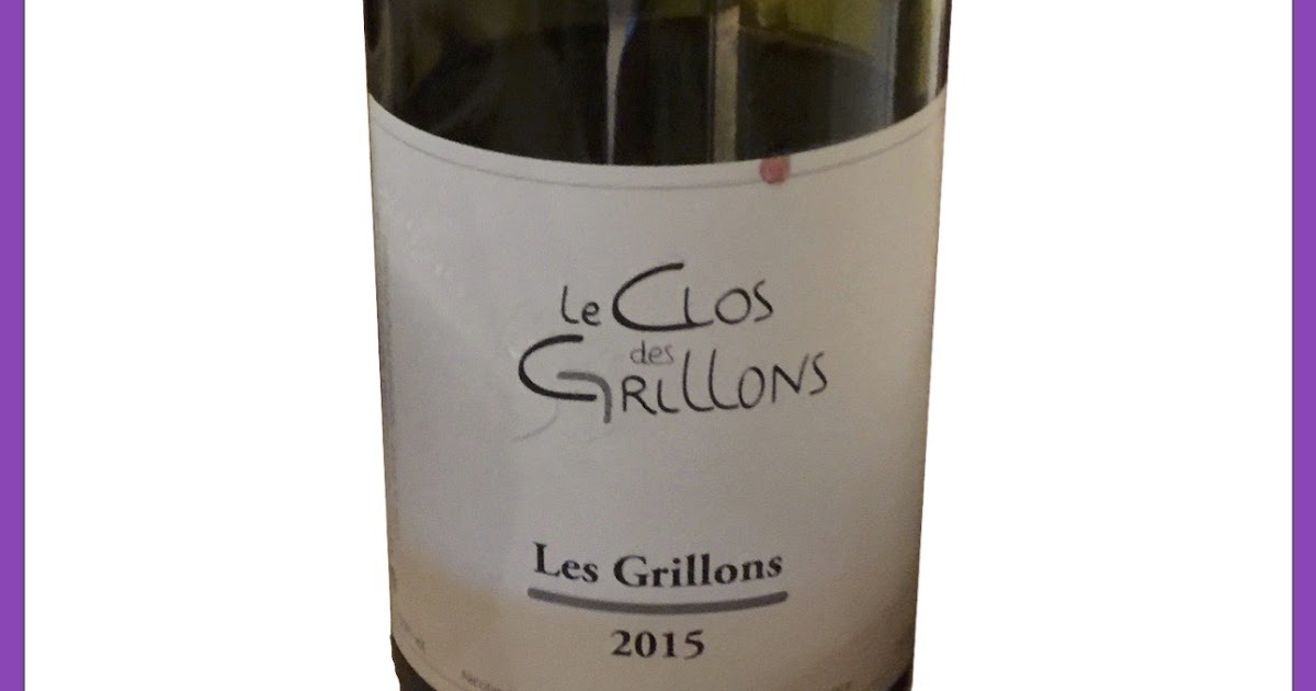 気ままに、楽しく、穏やかに: Le Clos des Grillons Les Grillons Rouge 2015
