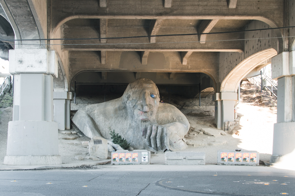 TBT: Postcards from Seattle: Troll Under the Bridge - The Velvet Panoply