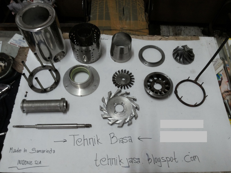 Tehnik Biasa: Perakitan Mesin Jet mini buatan sendiri / Jet Engine ...