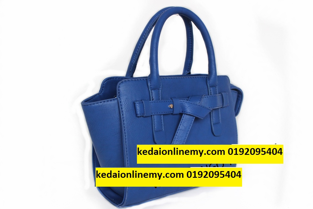 Beg Tangan Wanita Biru - kedai online