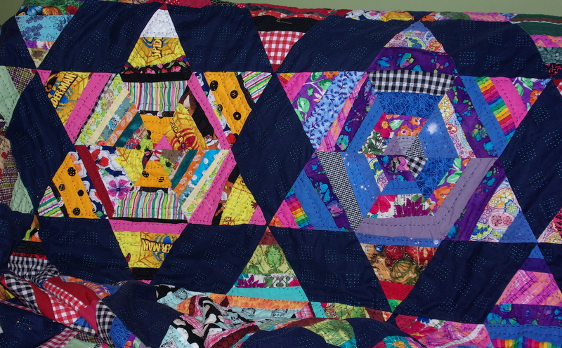 Sane, Crazy, Crumby Quilting: String Stars