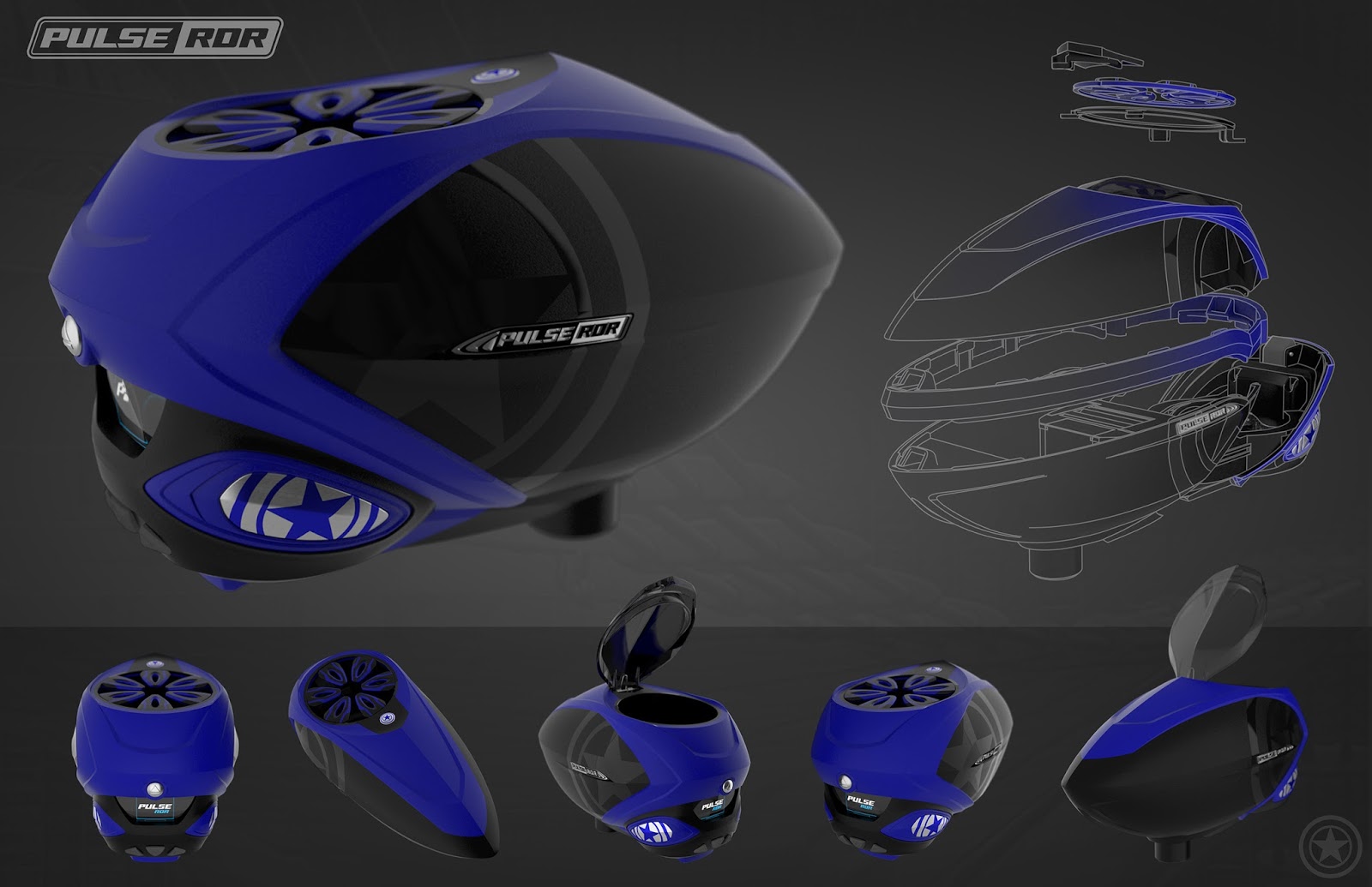 All New GI Sports Pulse RDR ~ Paintball