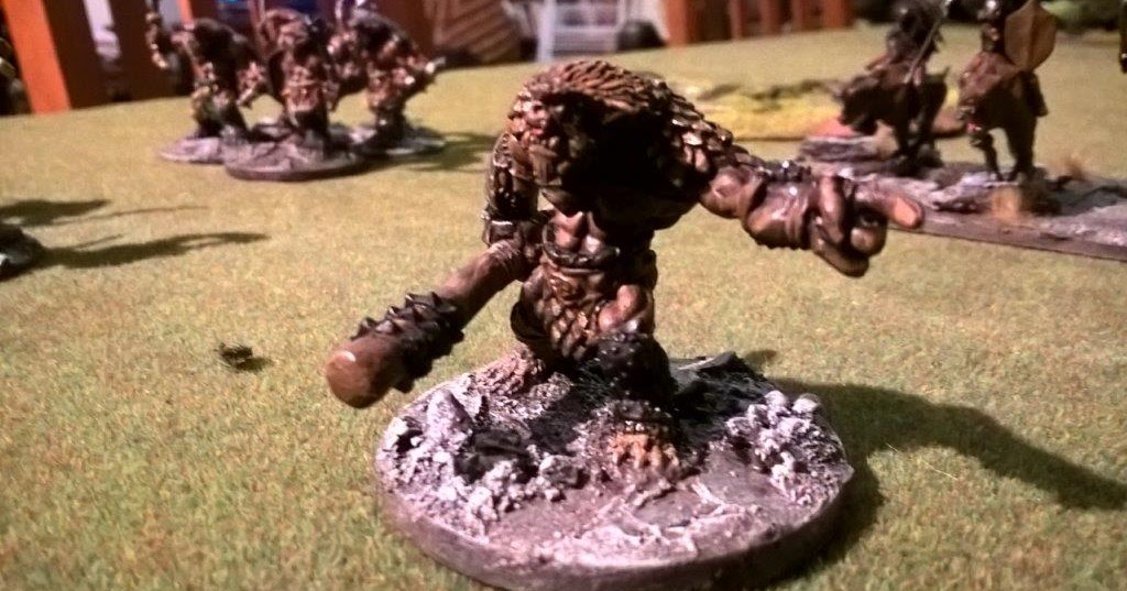 Craig's Wargaming Blog: Dragon Rampant- Bugbears vs Goblins