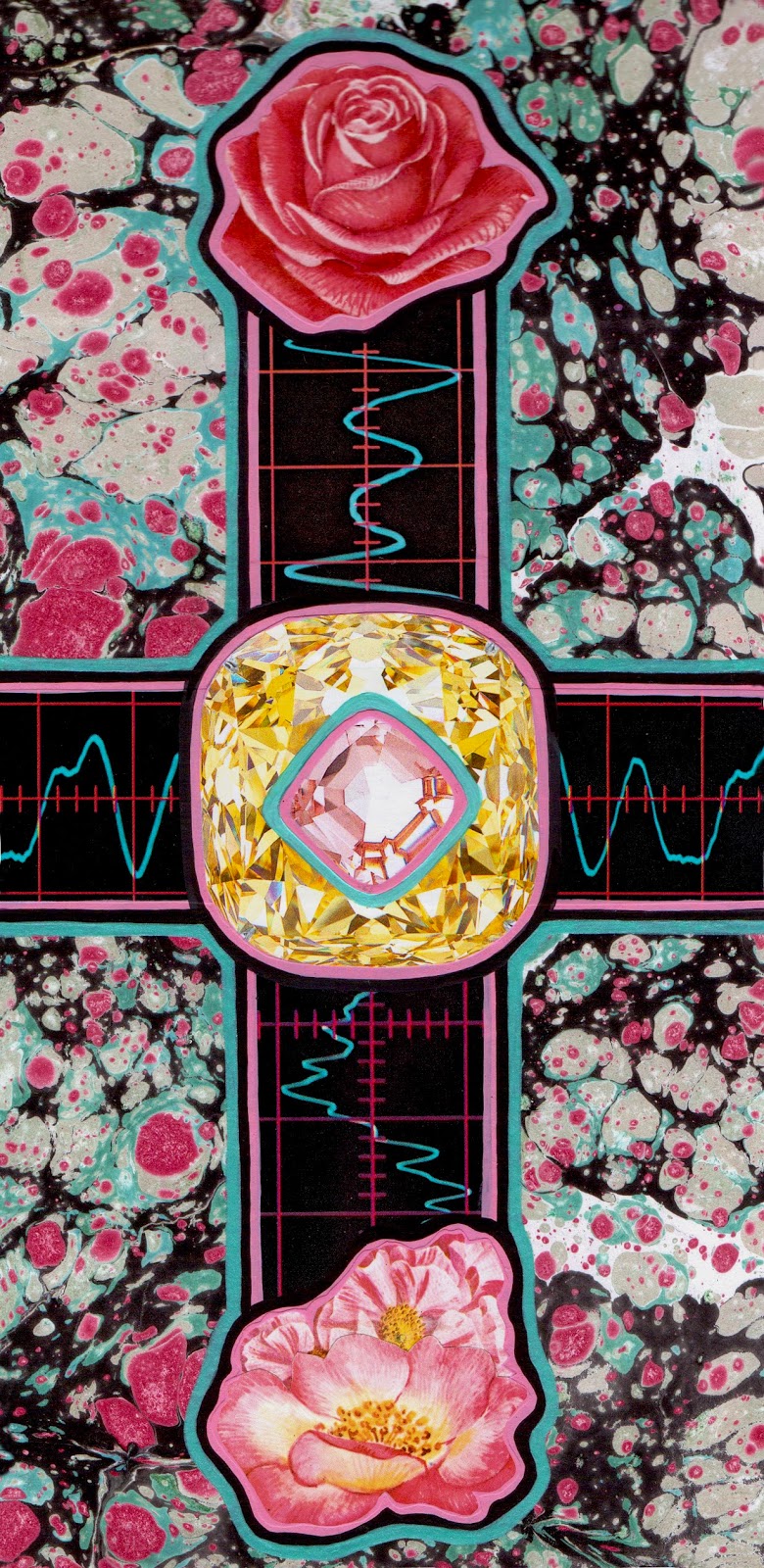 "Beat", Collage, Acrlic, 9"x12" : r/Art