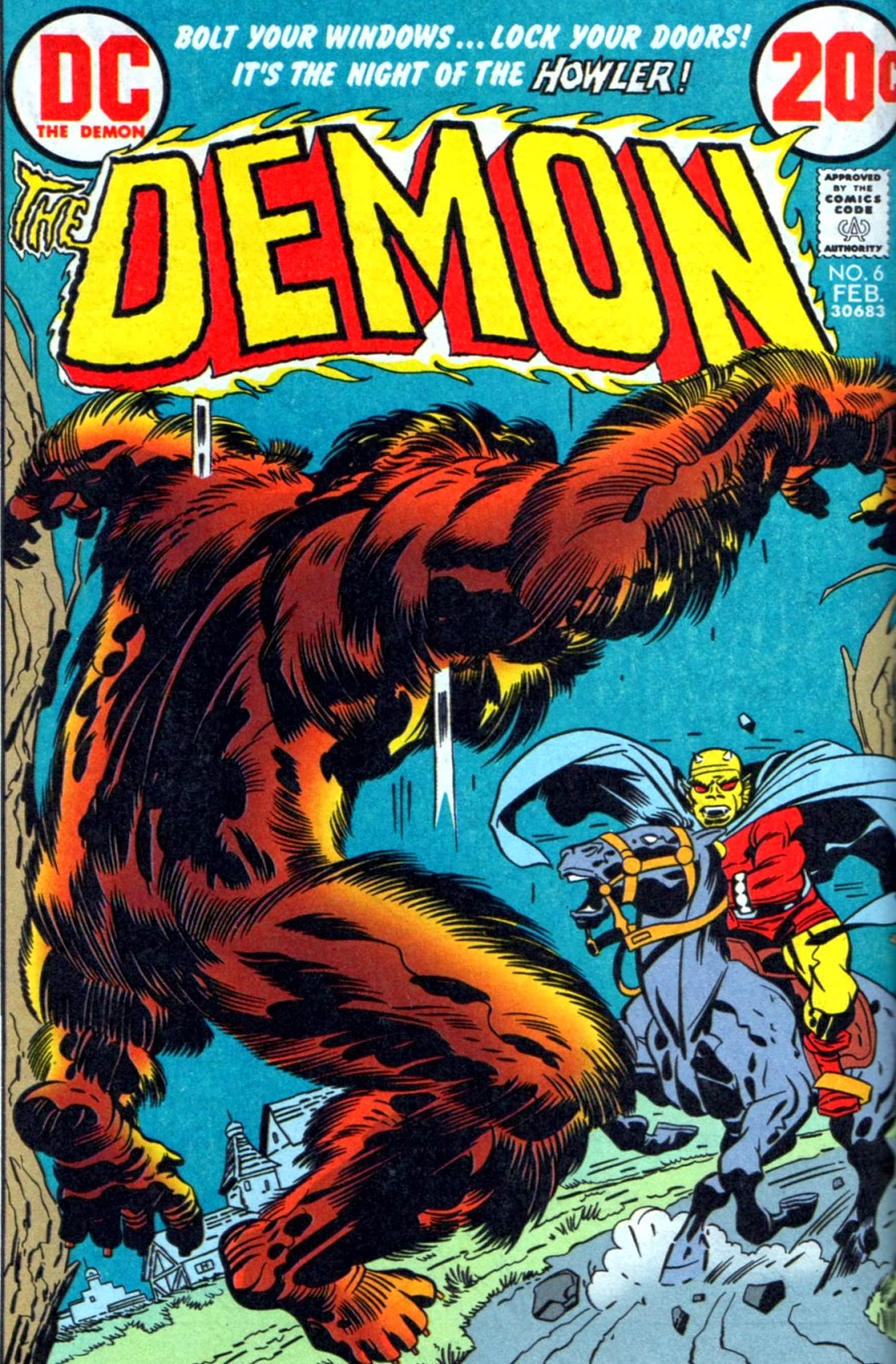 CRIVENS! COMICS & STUFF!: PART TWO OF JACK KIRBY'S THE DEMON COVER ...