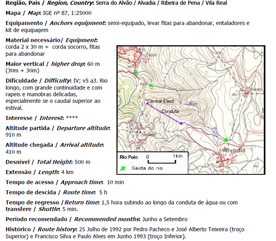 EFA Turismo Ambiental e Rural - CERVA: Rio Poio... um dos canyonings ...
