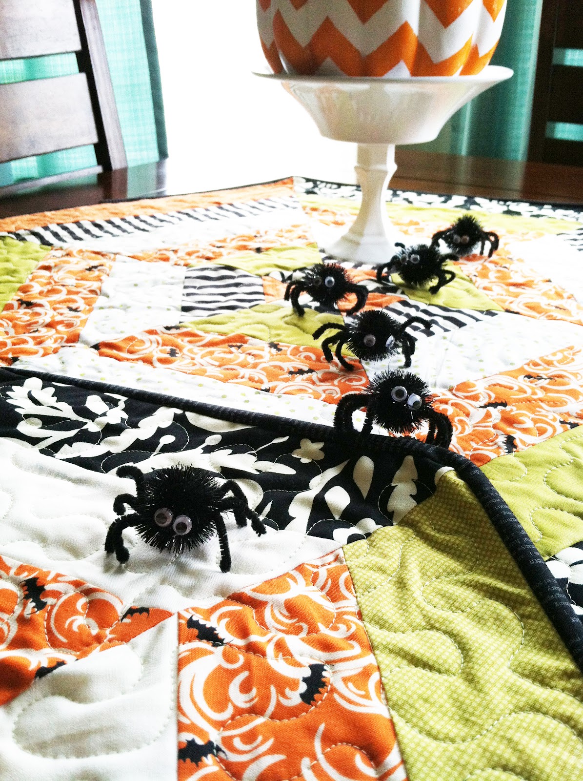 My Cotton Creations: Spider Web Table Topper TUTORIAL