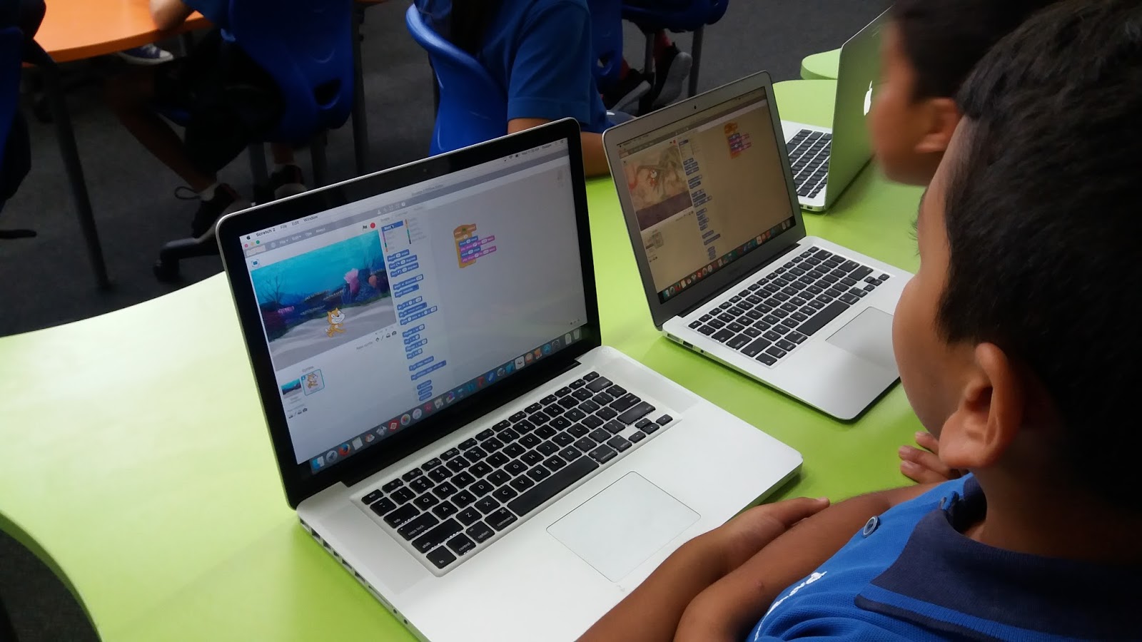 Junior Coding Club: Some Year 5's Visited Ponsonby Intermediate!