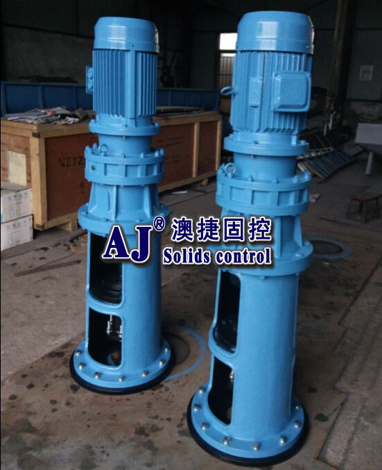 Vertical mud agitators are prepared to delivery to users