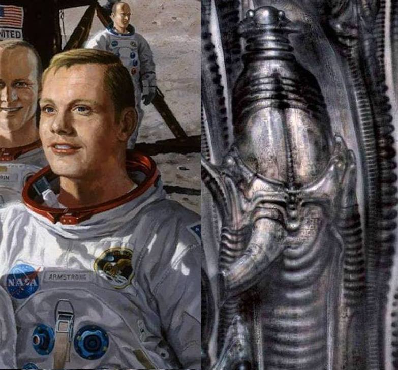 Alien Explorations: HR Giger's Alien Monster II references "Apollo ...