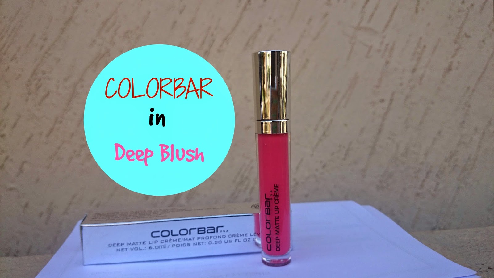 beauty is you: COLOBAR DEEP MATTE LIP CREME(DEEP BLUSH)