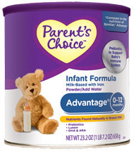 Let's Eat 2 Day: Parent’s Choice Infant Formula Review & Giveaway Ends ...