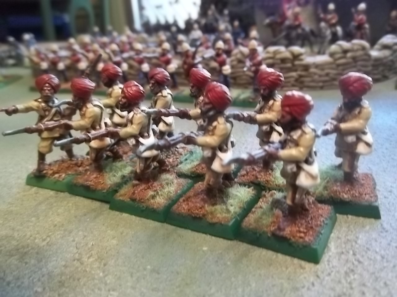Stepman3 Wargaming: More shots Of Colonial Brits...28mm