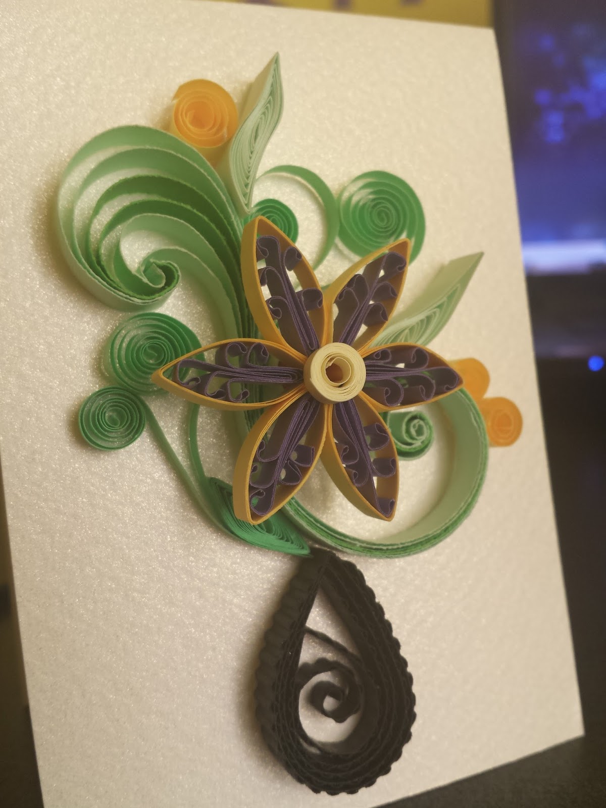 Inspired by Angels : Quilling-paper curls
