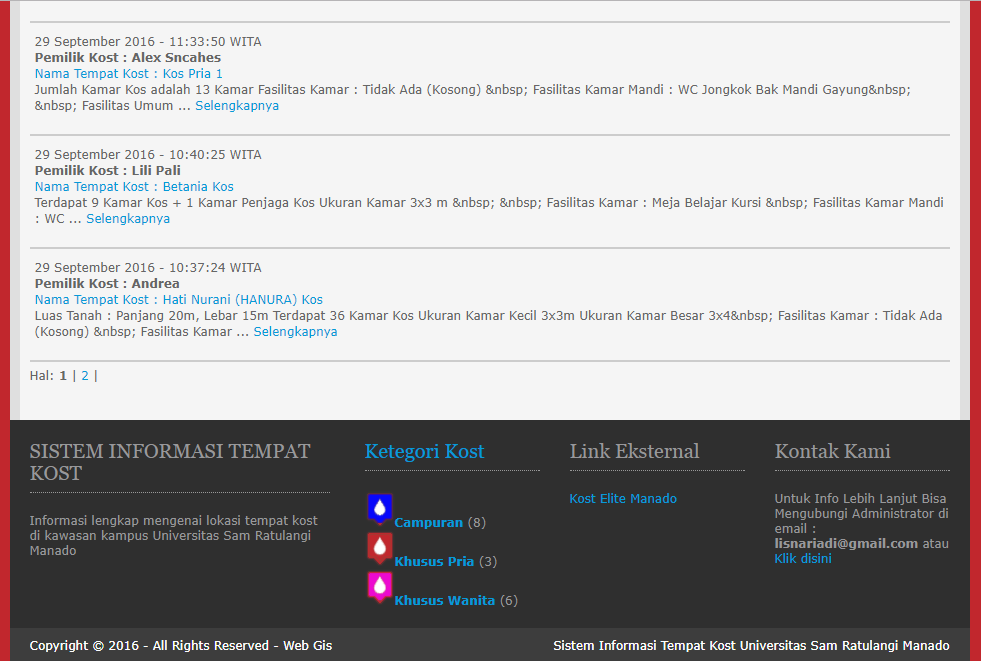 Aplikasi Web Gis | Kumpulan Aplikasi Source code web gis php