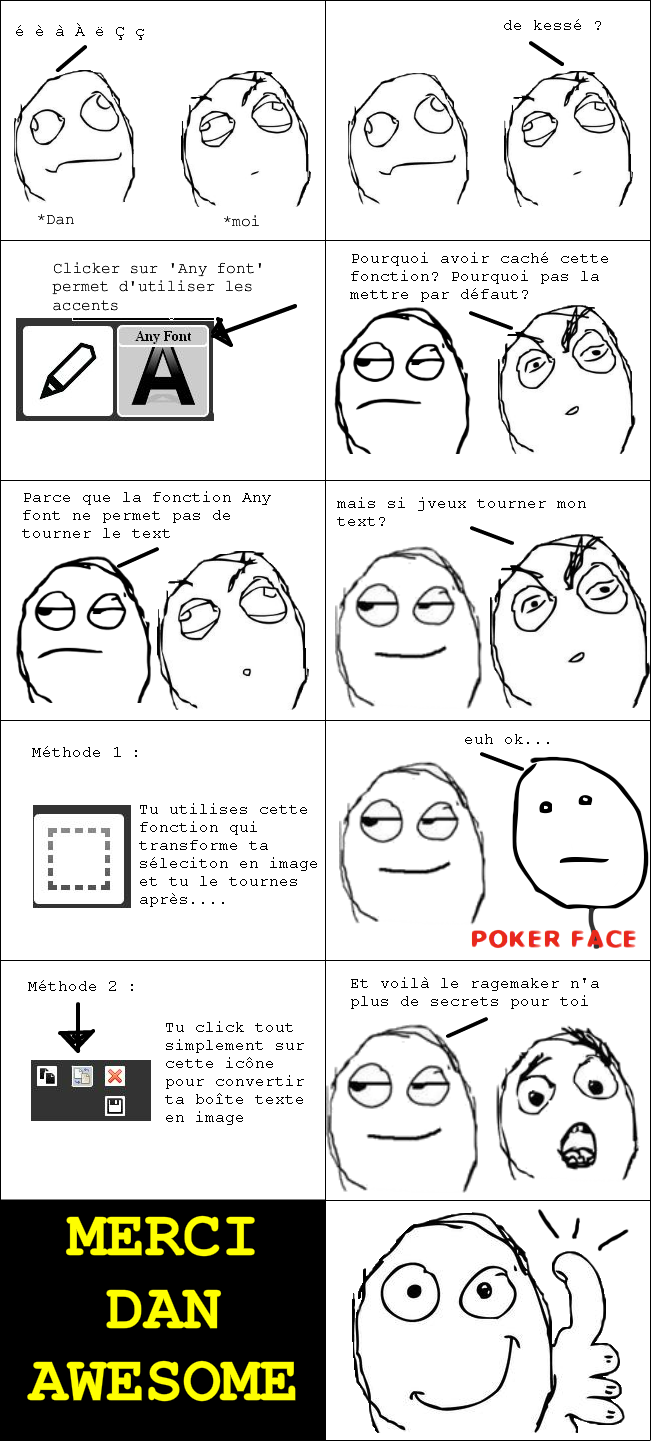rage comic: didacticiel pour faire des rage maker
