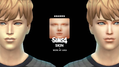 Sim 4 face skin by Aika | The sims mod | Download The Sims Resource