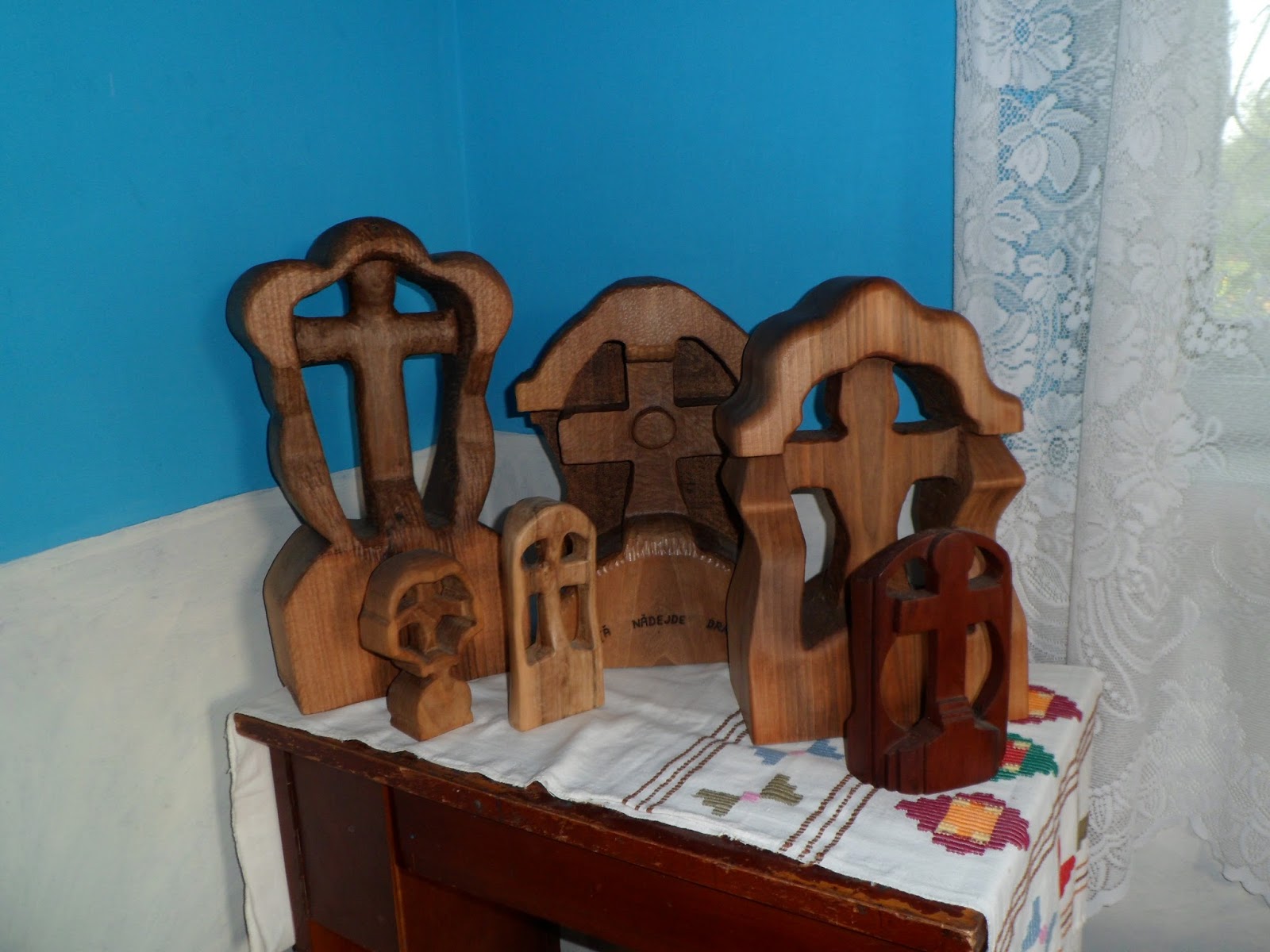 Nicolae Onu - mester popular in lemn si piatra