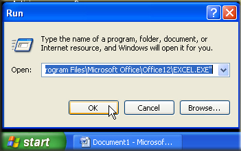 Open Microsoft Office - Open Microsoft Excel - Open Microsoft Excel ...