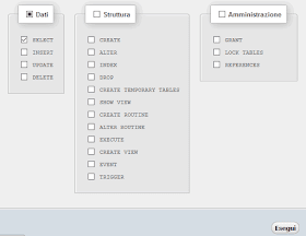 Creare utente in sola lettura su mysql con phpmyadmin | Oggi è un altro ...