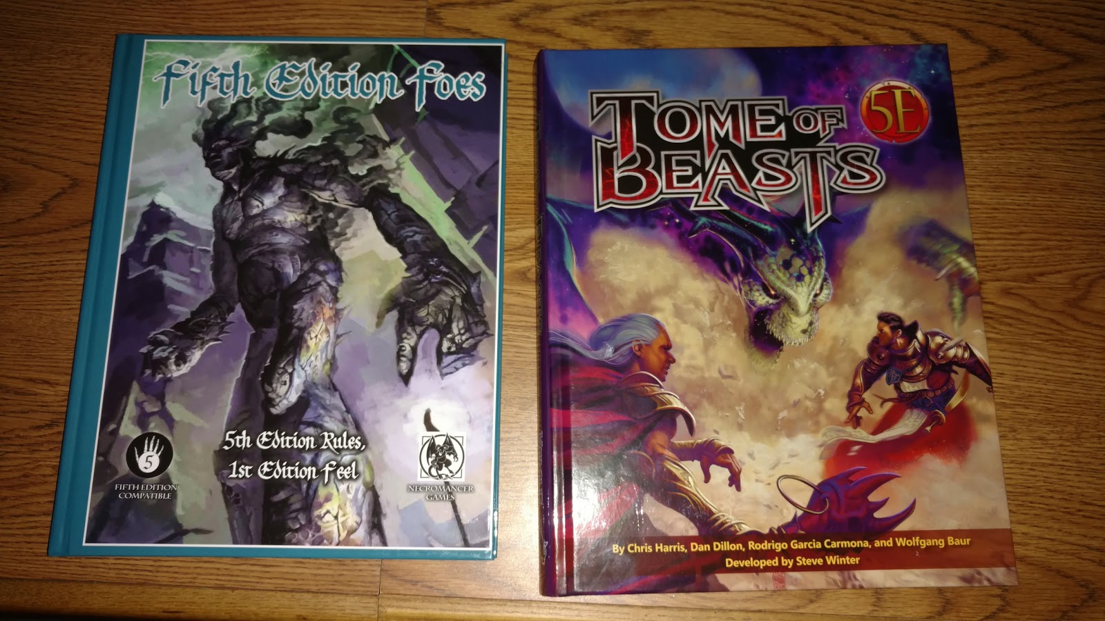 The Other Side blog: Monstrous Mondays: 5E Monster Books