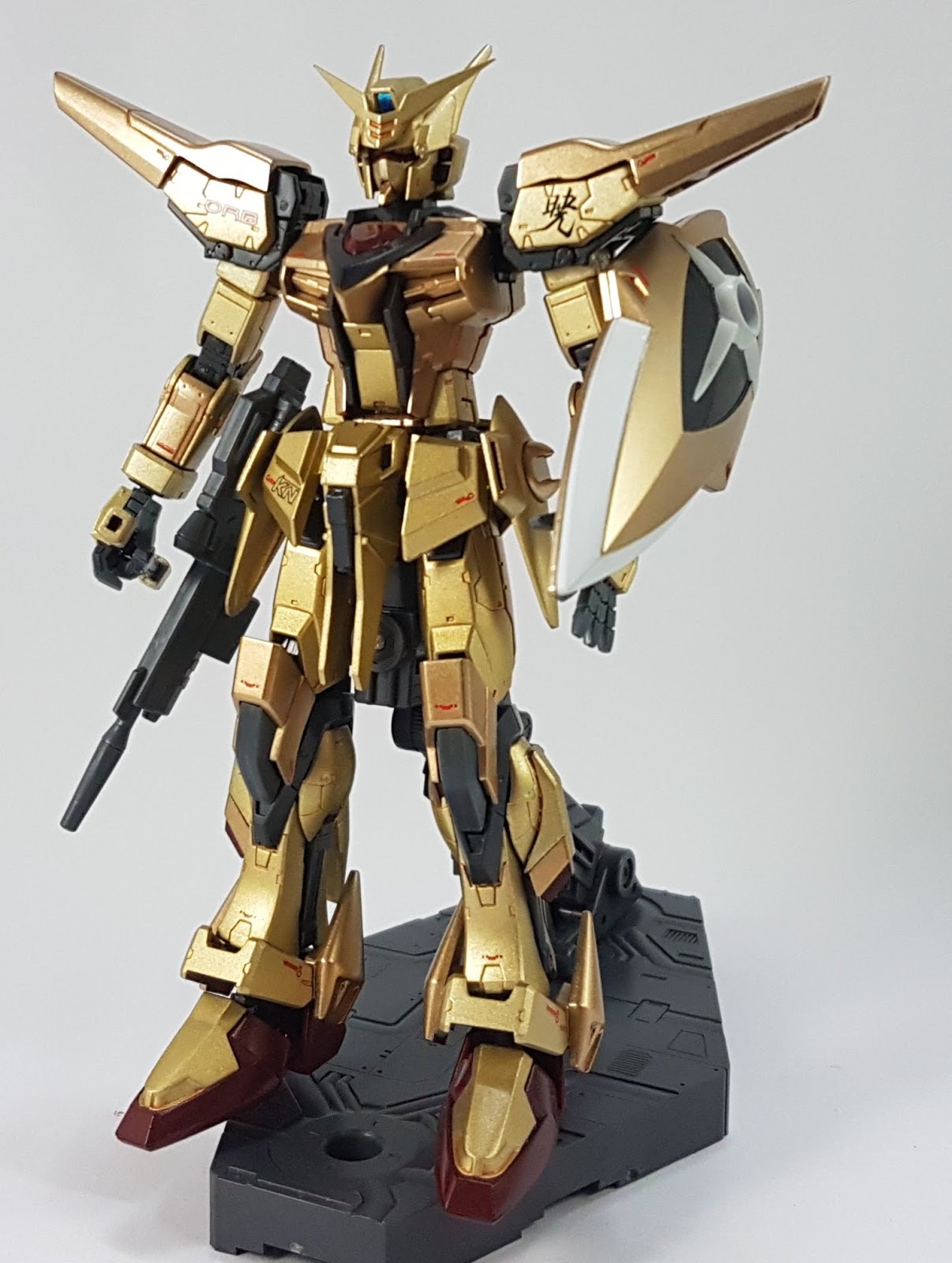 G Project: [Custom RG 1/144] ORB-01 Akatsuki Gundam