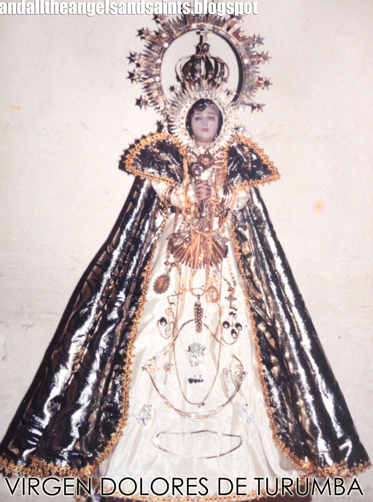 AND ALL THE ANGELS AND SAINTS: 287. VIRGEN DOLORES DE TURUMBA of Pakil ...