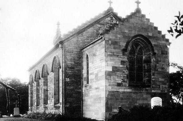 Tour Scotland: Old Photographs Church Dunino Fife Scotland