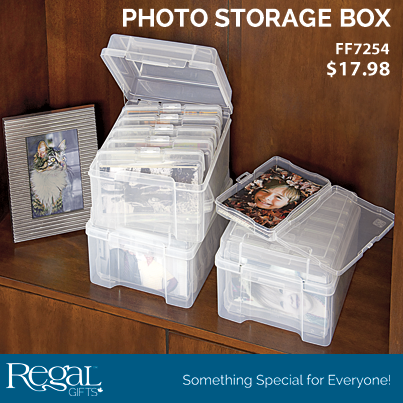 Regal Gifts Corporation: PHOTO STORAGE BOX from Regal Gifts