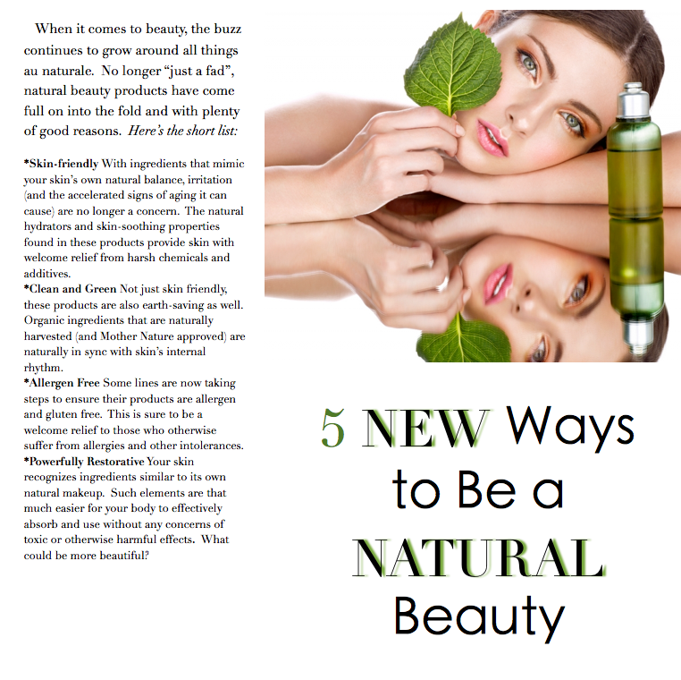 ALL NATURAL STYLE SECRETS | London Au Naturale