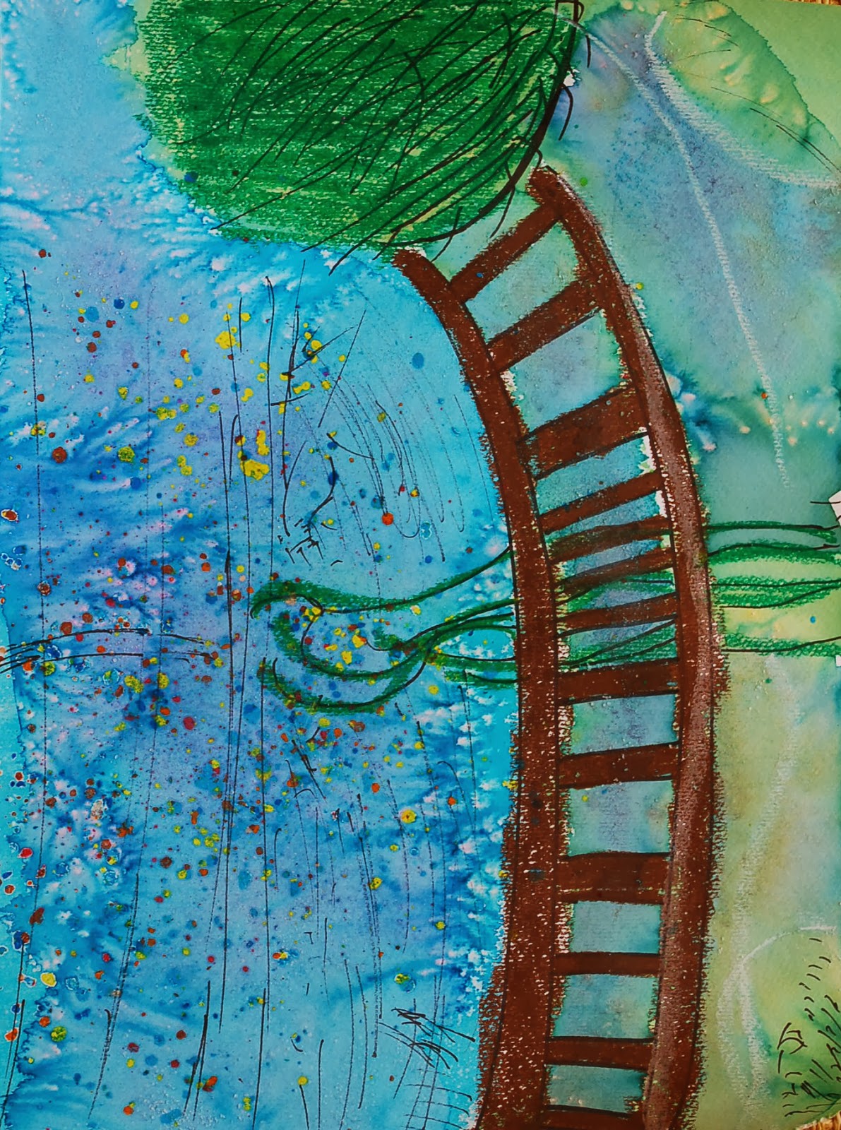 Sunnyside Art House: Melted Crayon Pictures and Sun catchers