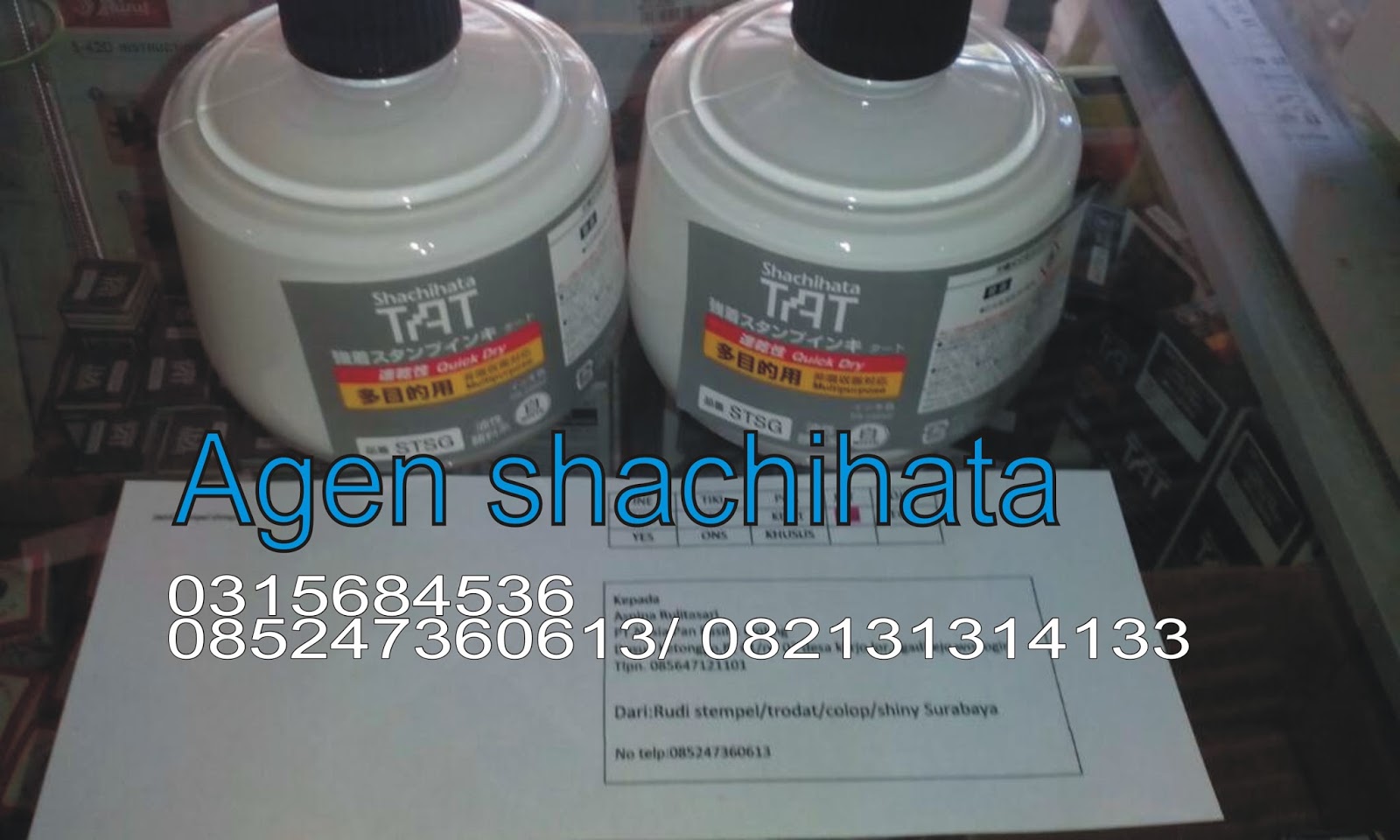 stempel trodat: Shachihata TAT Ink