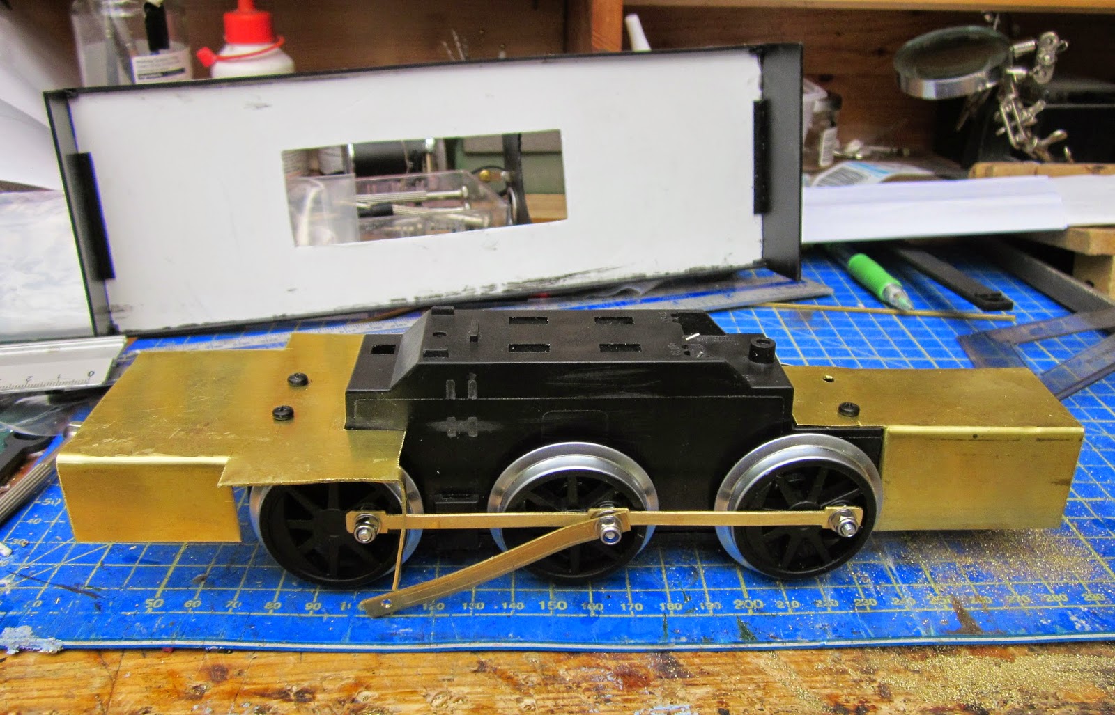 Peckforton Light Railway: How I constructed a Manning Wardle 0-6-0 ...