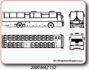 Vector Blueprints - Cars, Trucks, Busses and others: MAZ - Vector ...