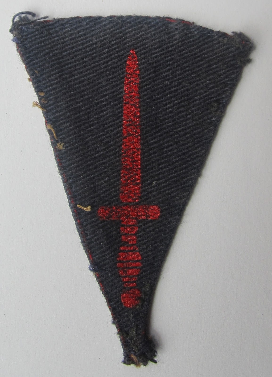 Hearts and Daggers: WW2 British Army Commando cloth patch