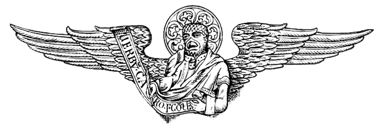 Four Evangelists Represented: The winged man, the lion, the bull and ...