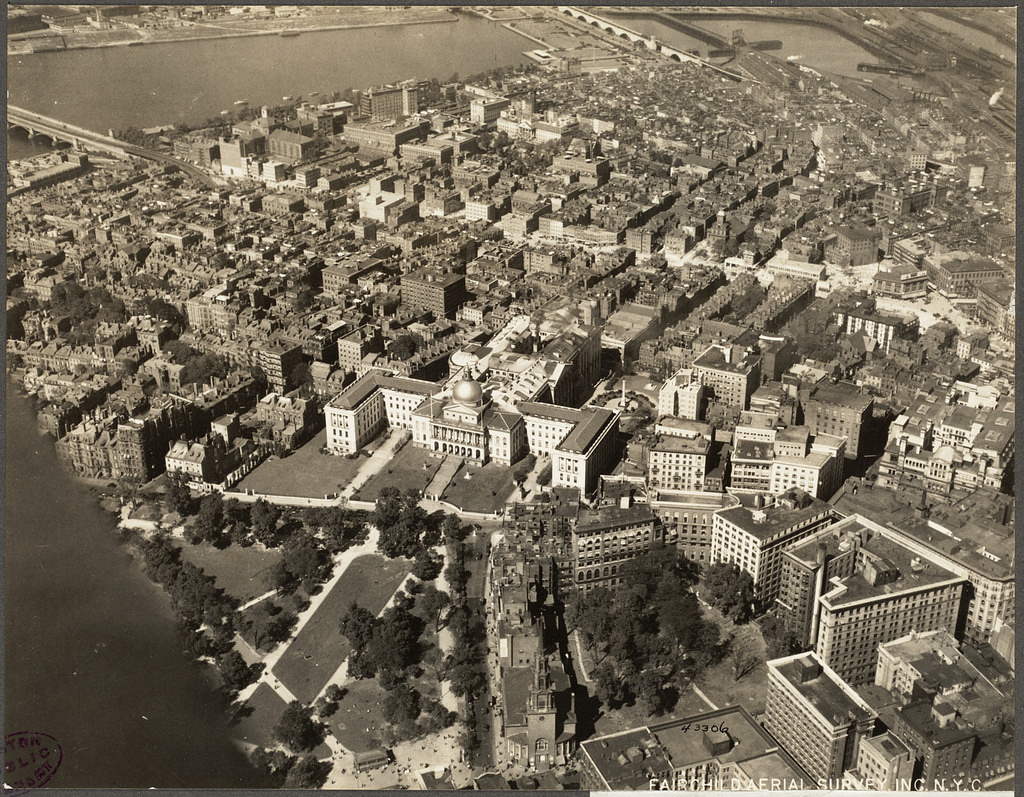 49 Amazing Aerial Pictures Show the Face of Boston, Massachusetts in ...