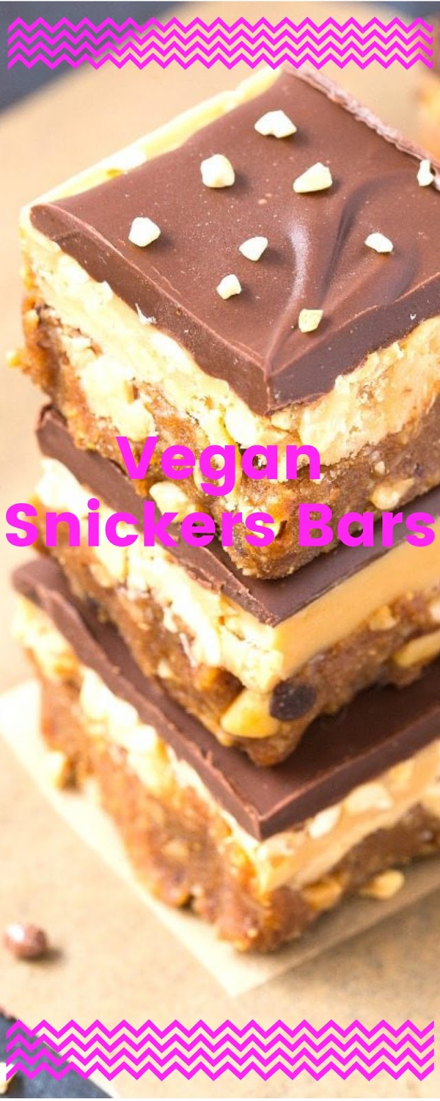 Vegan Snickers Bars