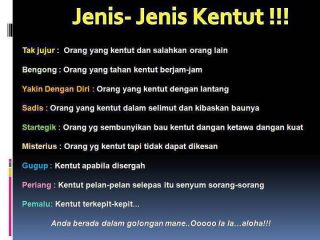 WW #36 |Jenis-Jenis Kentut|
