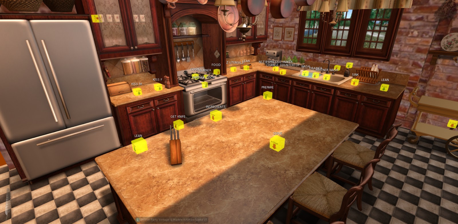 La Galleria: NEWLY UPDATED MESH Kitchens!