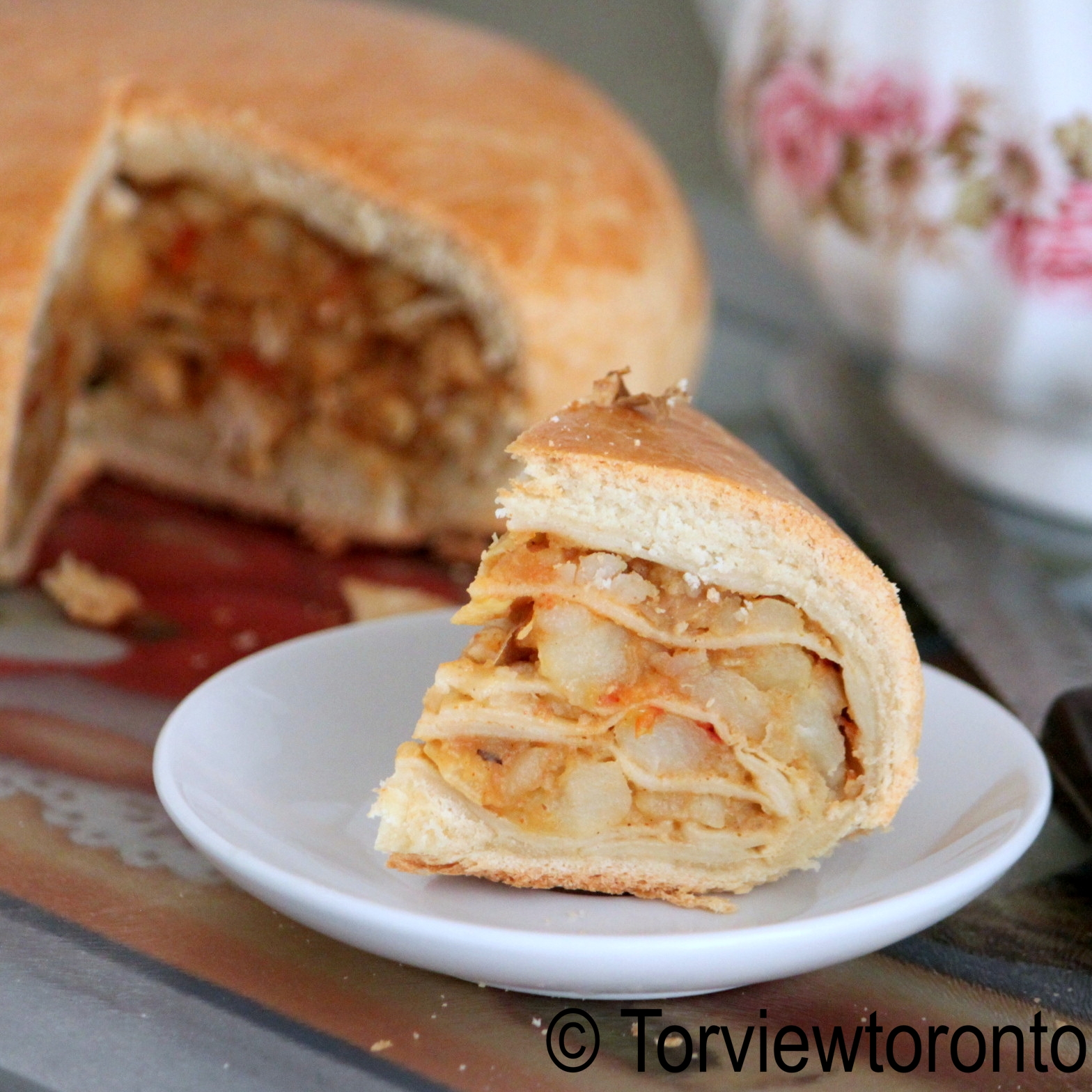 Torviewtoronto: Layered pastry