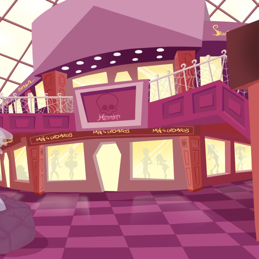 Monster High: Algunas imágenes nuevas de los lugares