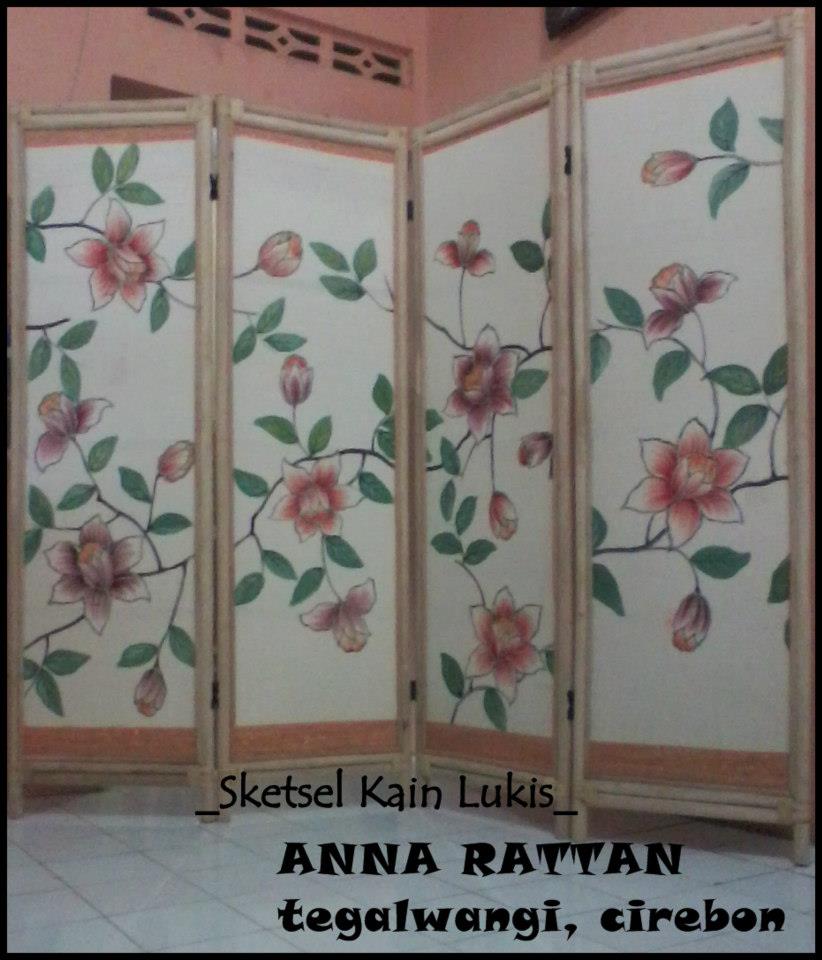 Sketsel Lukis: Keindahan lukisan dalam penyekat ruangan
