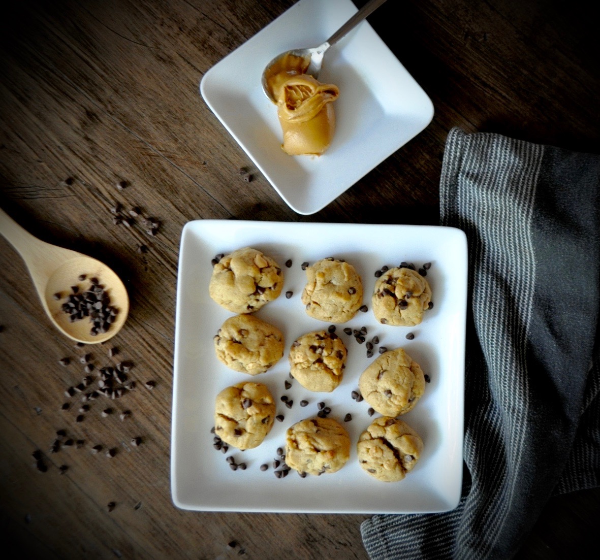 Peanut Butta + Choco Chip Cookies